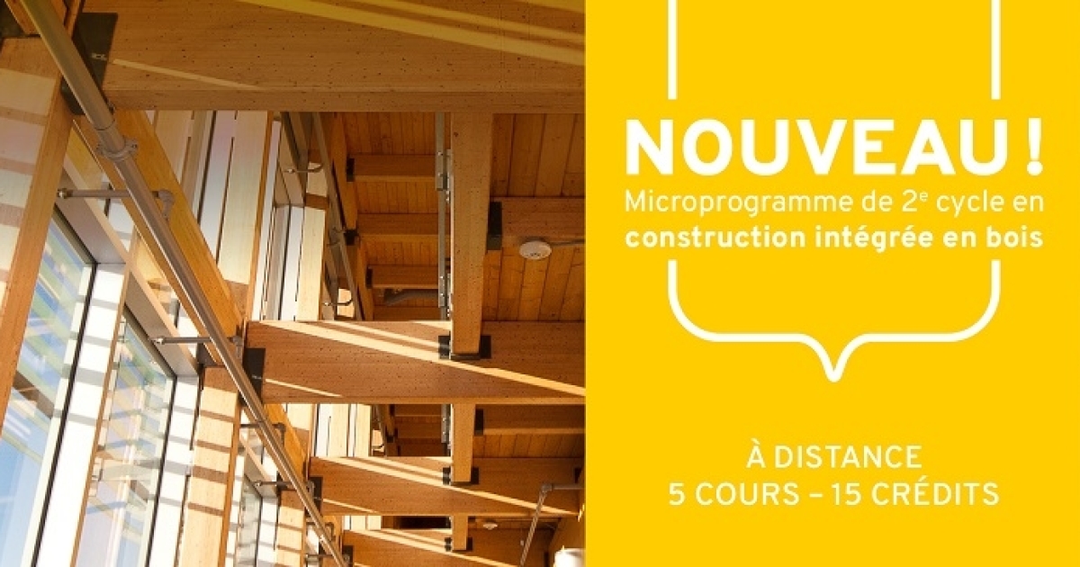 Construction bois – Nouveau programme de formation - Magazine FORMES